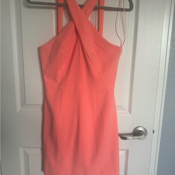French Connection | Dresses | French Connection Orange Sheath Mini ...